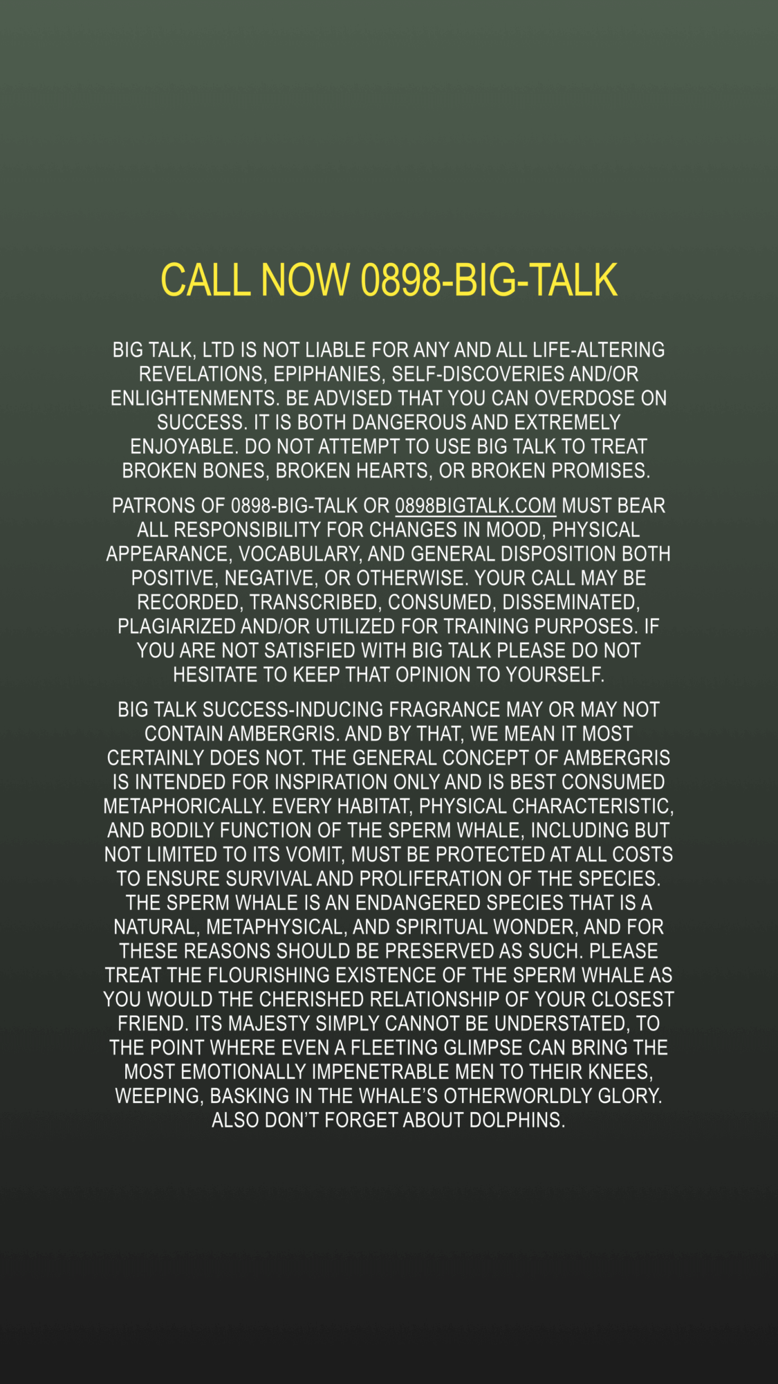 Big Talk – ED.